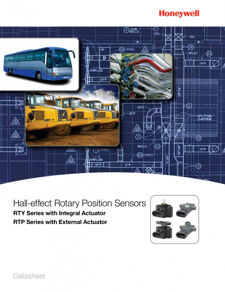 Honeywell RTY RTP datasheet page 1