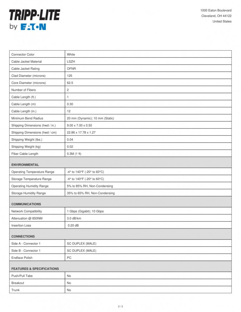 N306-001 technical document page 2