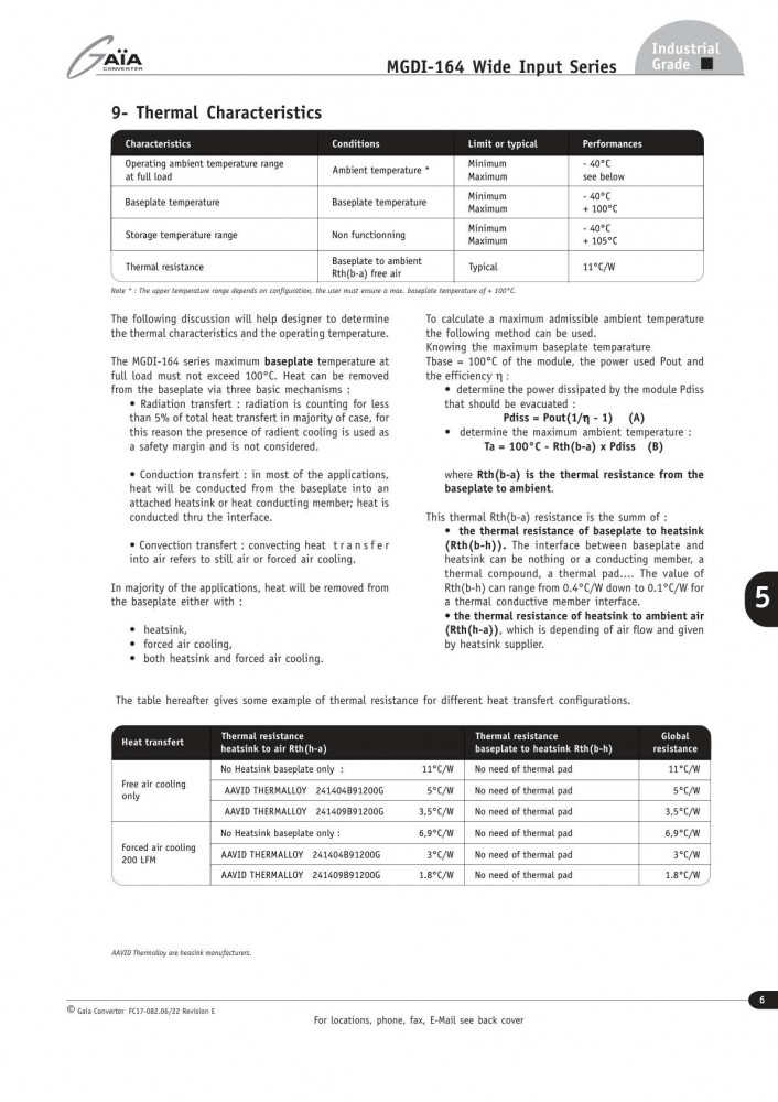 MGDI-164 datasheet page 6