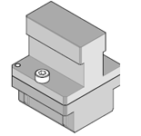 Press-in-Tool for Daughter Card Signal Module, 2-Pair by 16-Column Assemblies