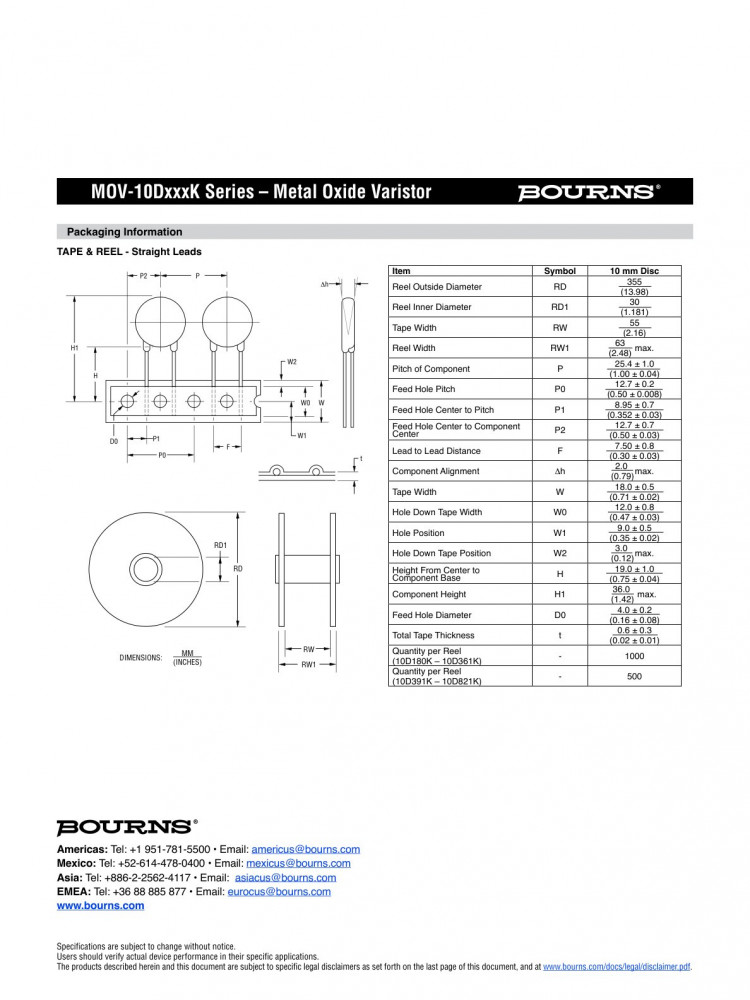 MOV-10D series document page 6