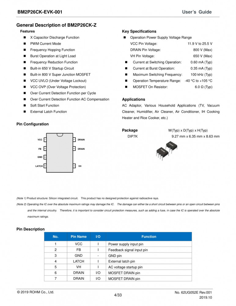BM2P26CK-EVK-001 document page 6