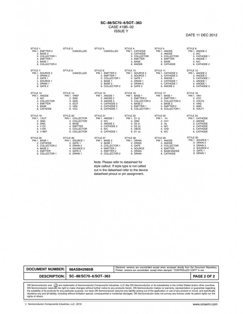 MUN5137DW1T1G datasheet page 7
