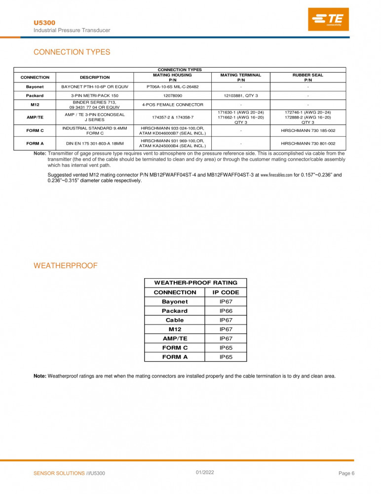 U5300 technical document page 6