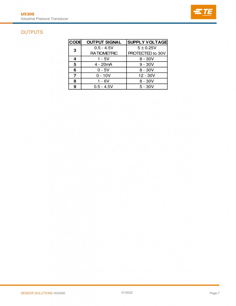 U5300 technical document page 7
