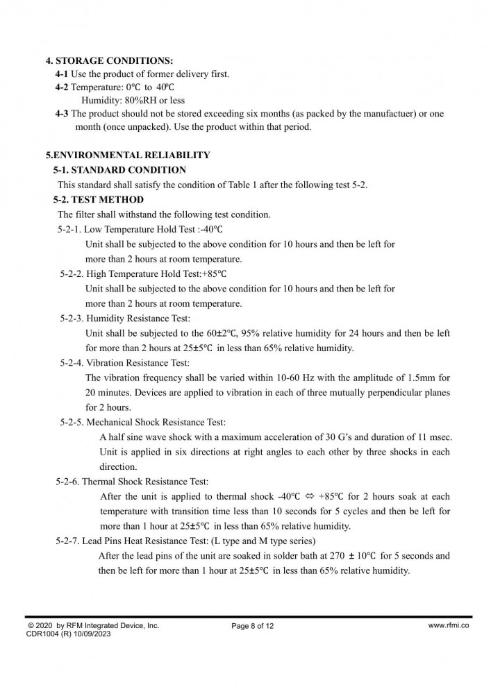 CDR1004 technical document page 8