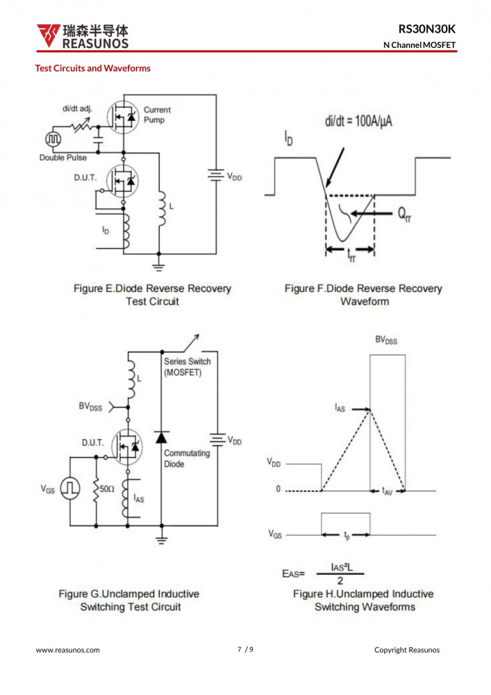RS30N30K datasheet page 7