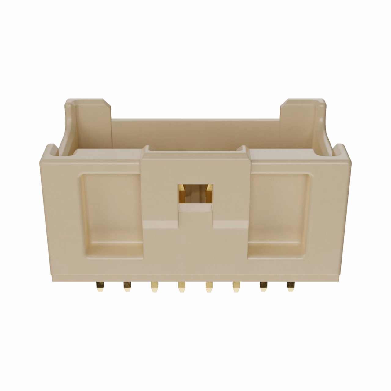 MicroClasp Vertical Header, 2.00mm Pitch, Dual Row, Through Hole, Gold Flash (Au) Plating, 16 Circuits, without PCB Locator for sale