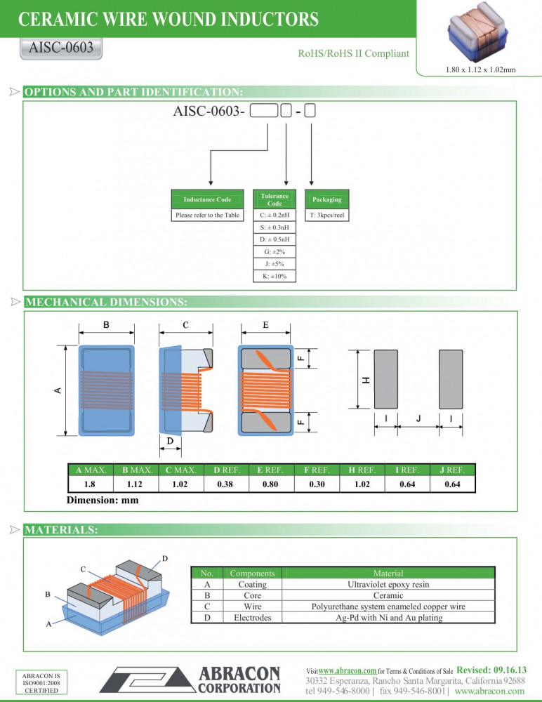 AISC series technical document, page 3