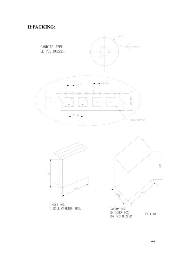 GSC8540RA-16R2700 approval specification page 6