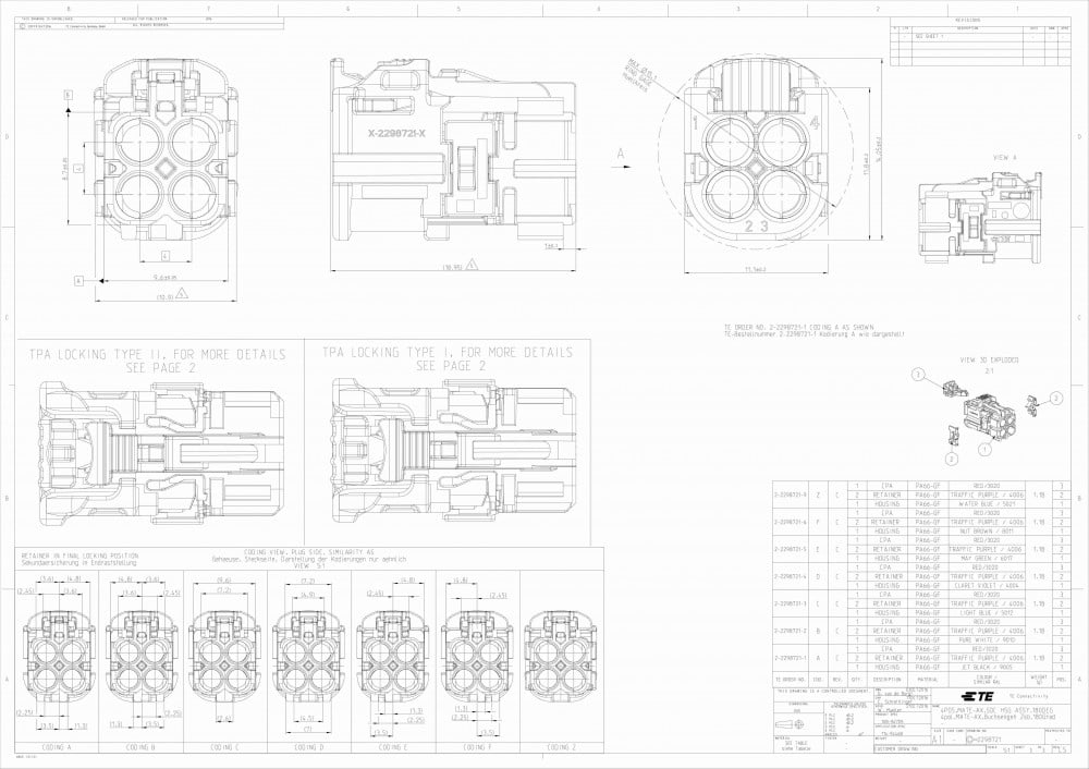 TE Connectivity 2298721-3 drawing page 3