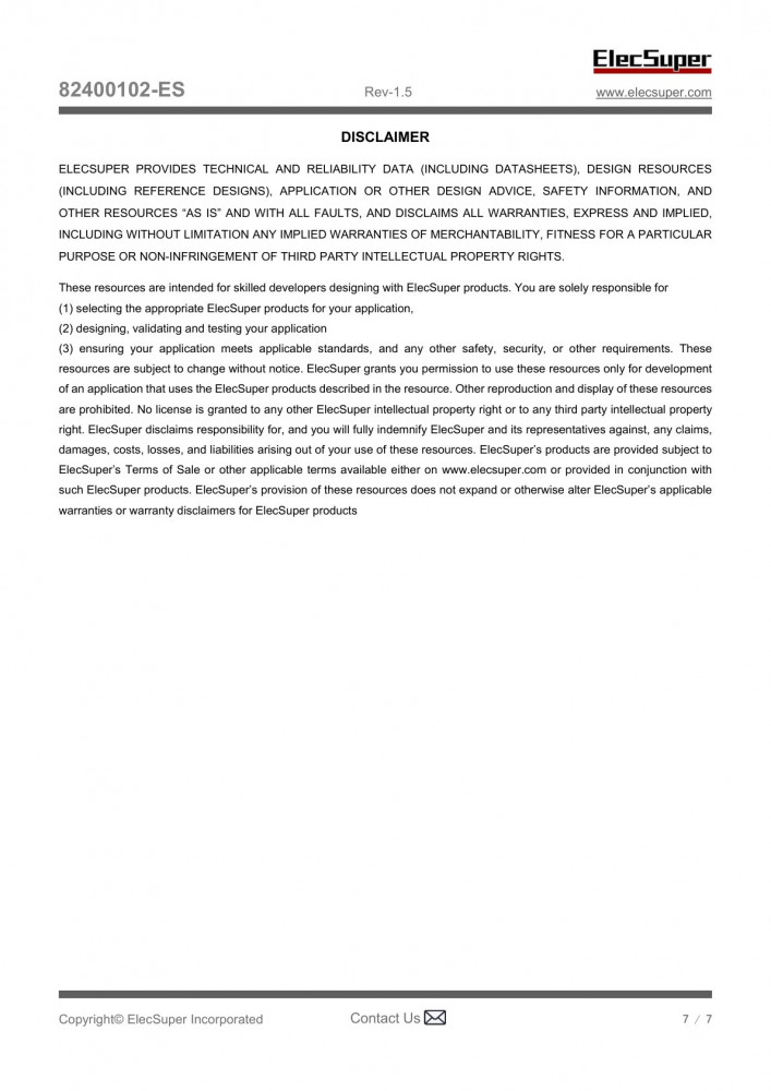 82400102-ES datasheet page 7