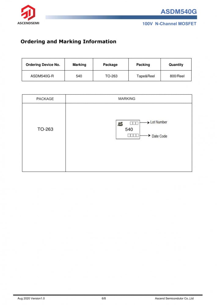 ASDM540G-R datasheet page 6