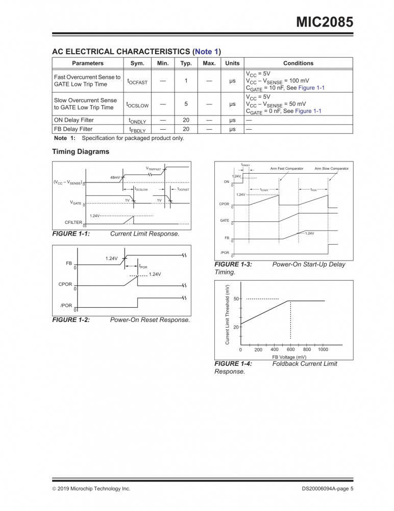 MIC2085-MBQS technical document page 5