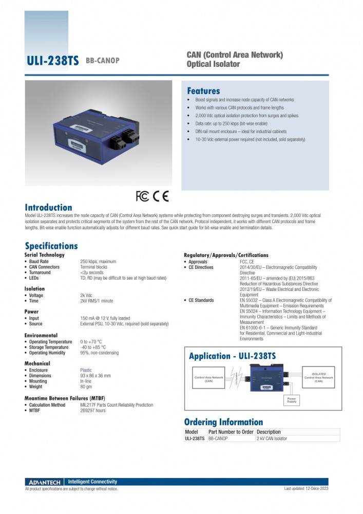 BB-CANOP product documentation image