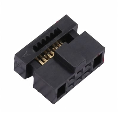 XKB Connection X1270H2-2x05-PTV01 Free Hanging Panel Mount Connector