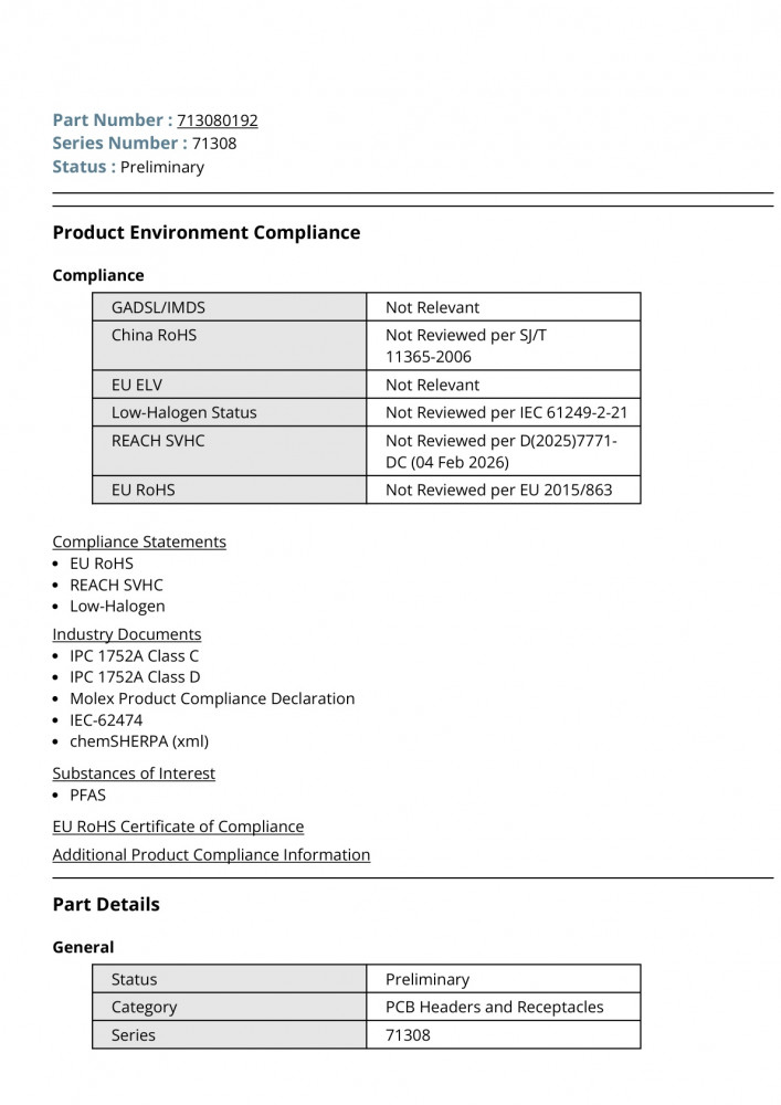 Product document page 1