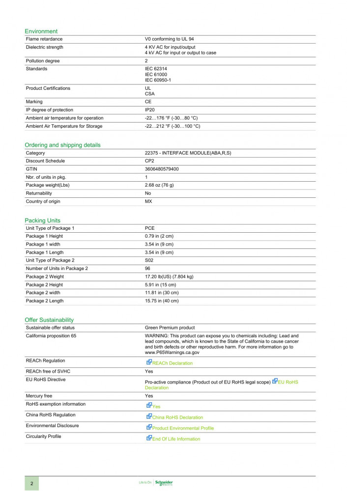 SSM1A36BD technical document page 2