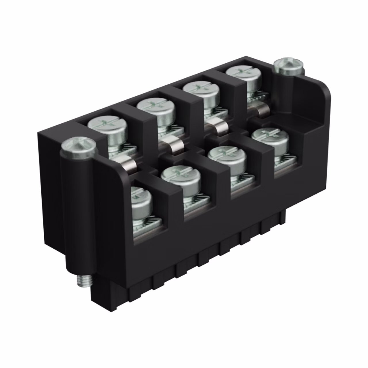 5.08mm Pitch Beau EuroMate Pluggable Terminal Block, Dual Level, 270° Wire Entry, with Retention Screws, 8 Circuits for sale