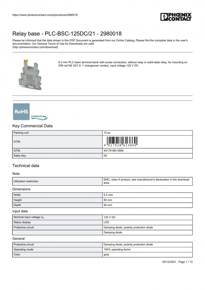 2980018 technical document page 1