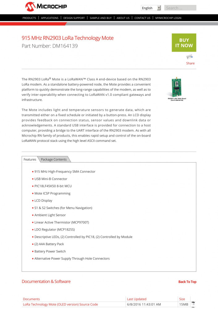 DM164139 technical document preview, page 1