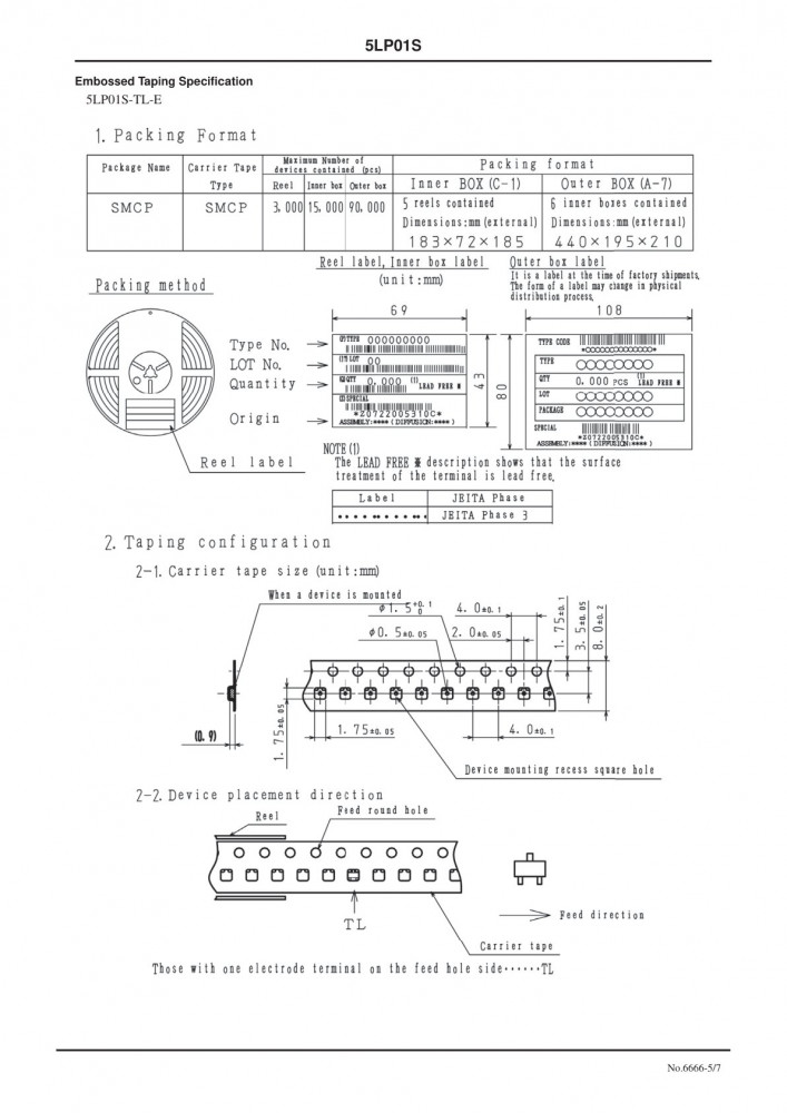 5LP01S technical document page 5