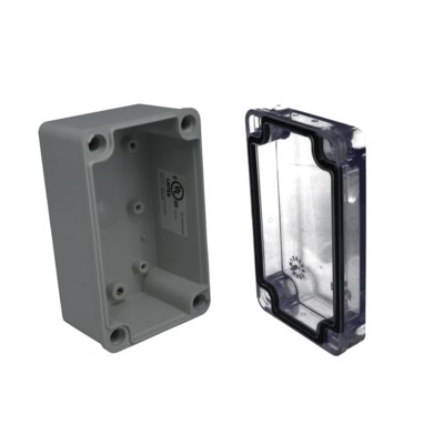 Fiberglass Box with Clear Cover PTS-25312-C for sale