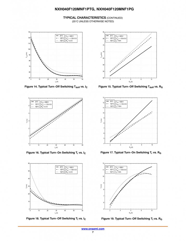 NXH040F120MNF1 datasheet page 7