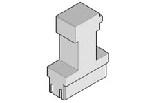 Press-in-Tool for Daughter Card Signal Module, 2-Pair by 16-Column Assemblies