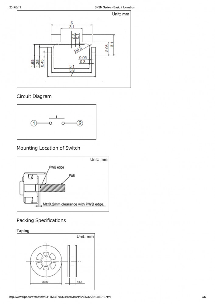 SKSNLAE010 circuit diagram