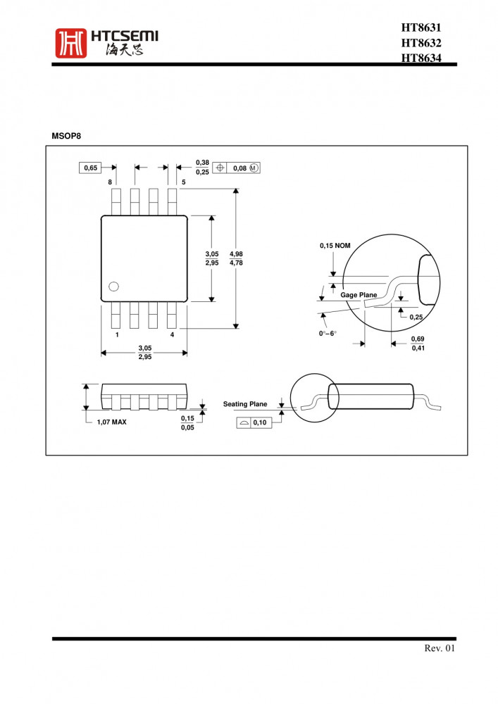 HT8631ARTZ datasheet page 10