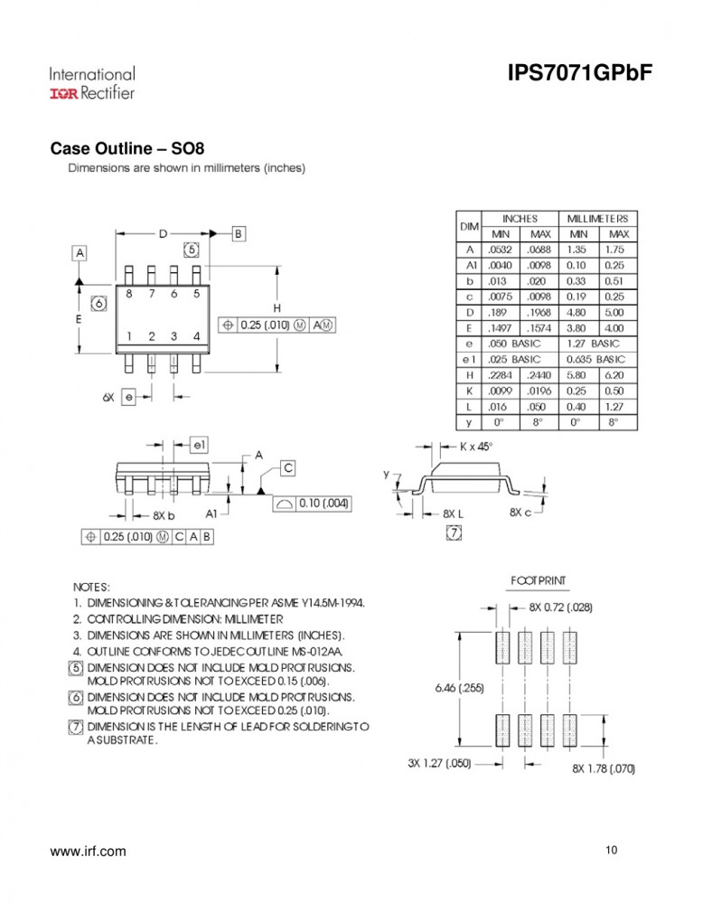 IPS7071GTRPBF datasheet page 10