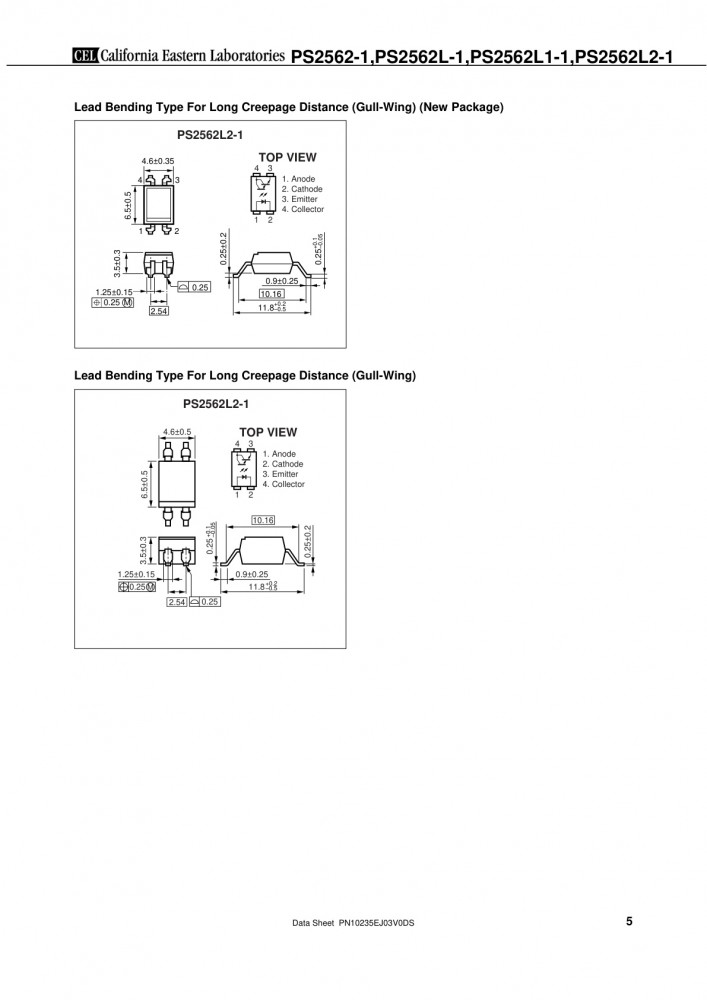 PS2562-1 datasheet page 5