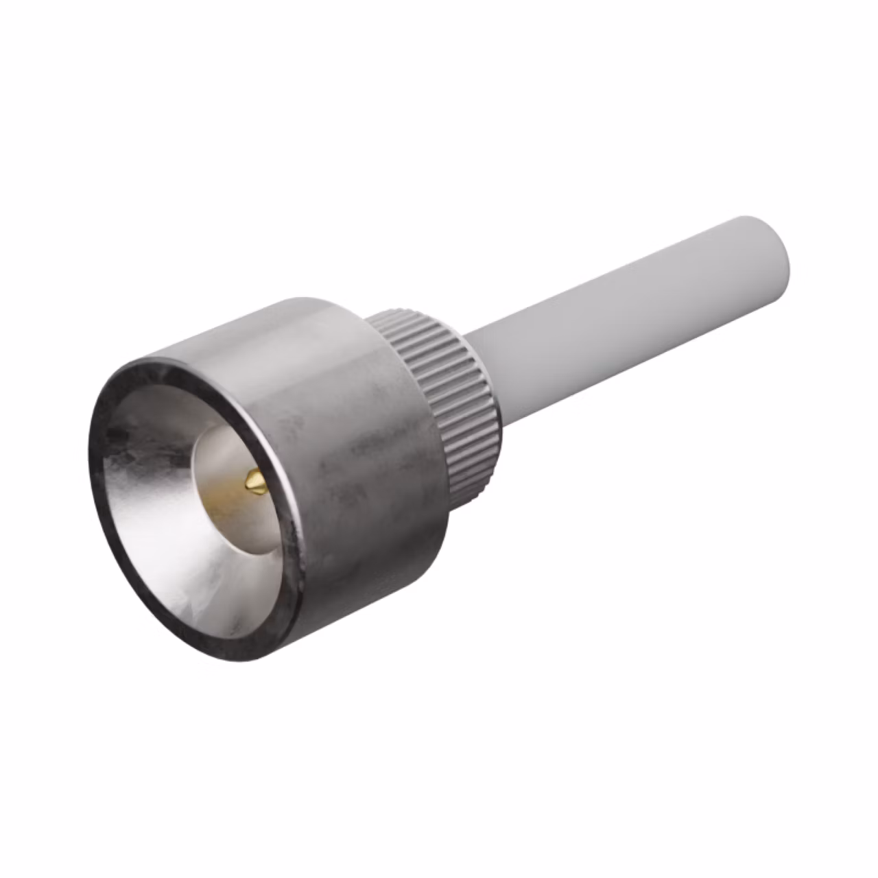 SMP-MAX Plug, Straight, Smooth Bore, Catchers Mitt, Panel Mount, Press-in, Tri-Metal Plating, Tray, 50 Ohms for sale