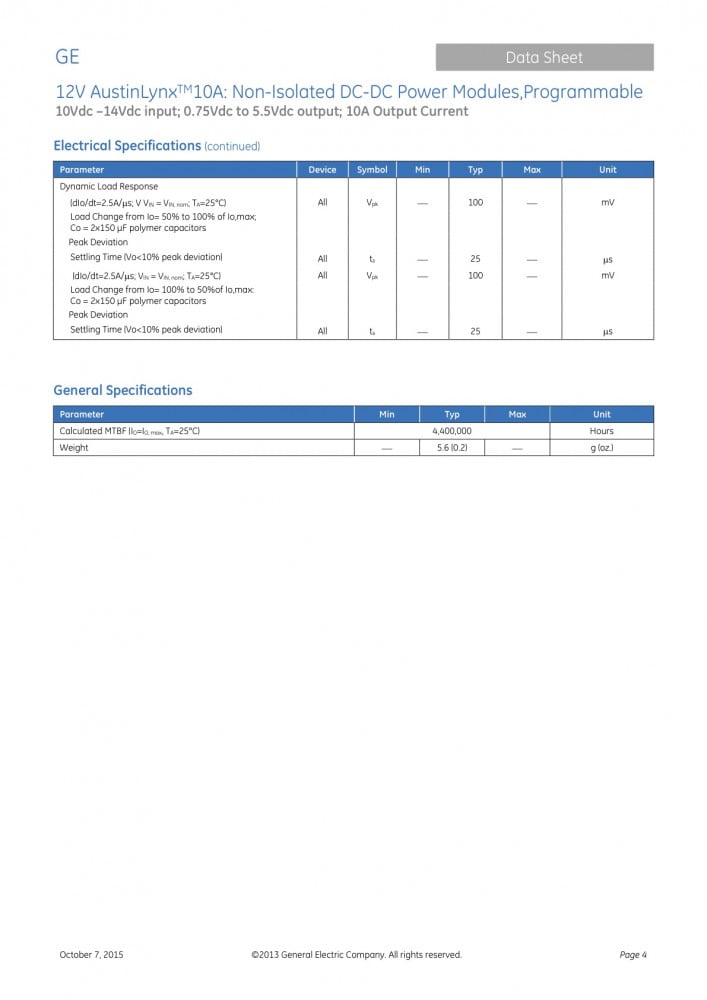AXA010A0F93-SR datasheet page 4
