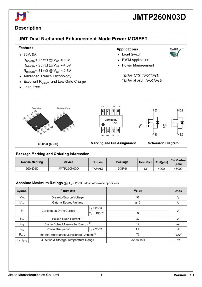 Technical document preview, page 1