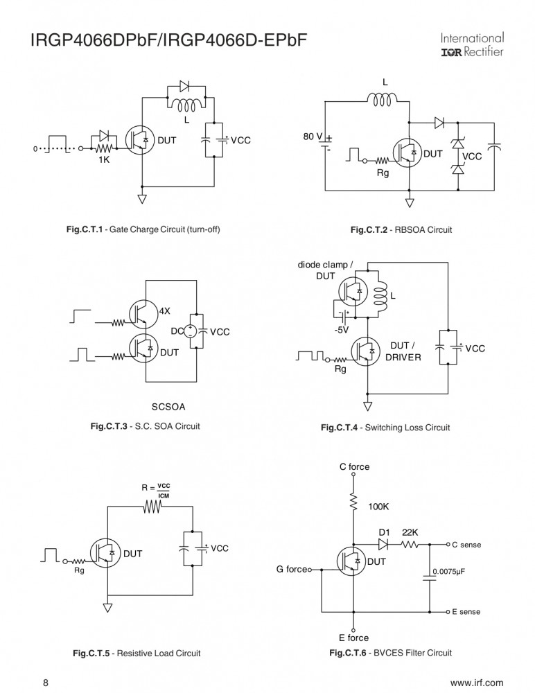IRGP4066DPBF datasheet page 8
