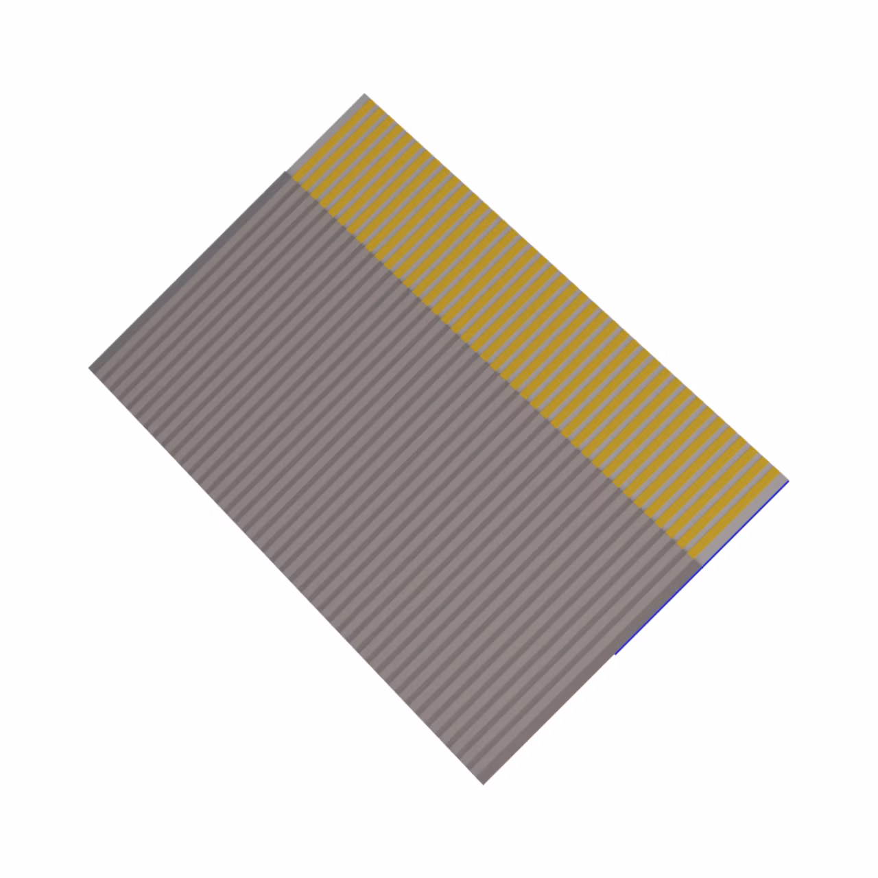 0.50mm Pitch Premo-Flex FFC Jumper, Same Side Contacts (Type A), 76.00mm Cable Length, Gold (Au) Plating, 41 Circuits for sale