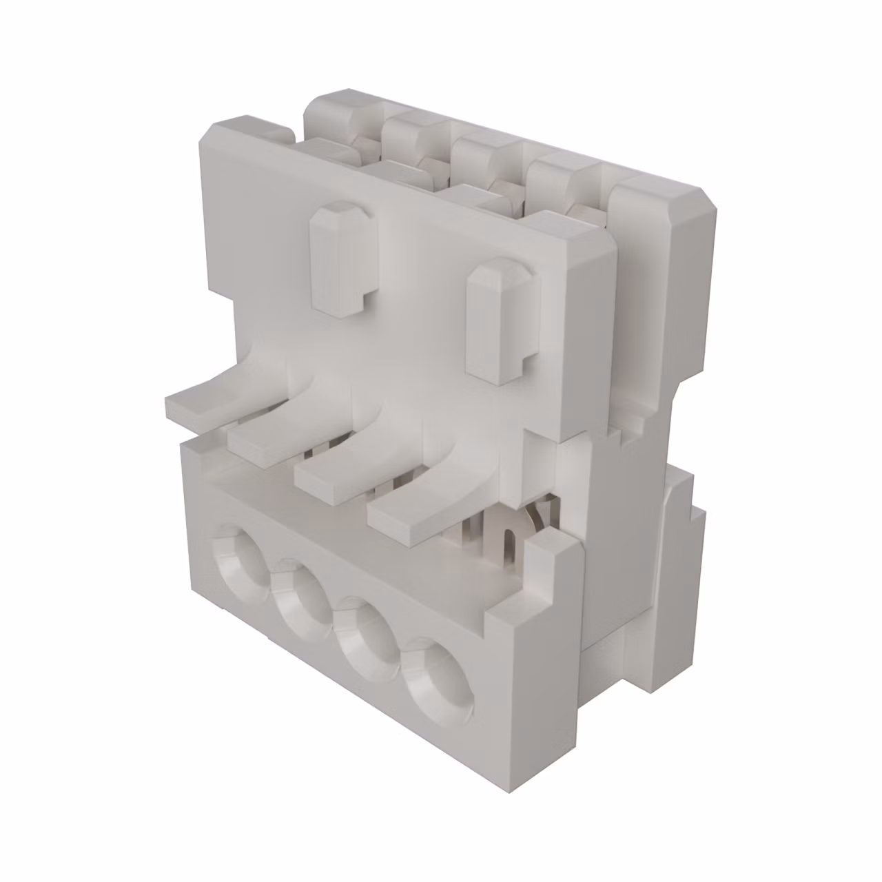 Appli-Mate RAST 2.5 IDT Housing, 2.50mm Pitch, Direct/Indirect, Female, 4 Circuits, Position Keys A, B and D Removed for sale