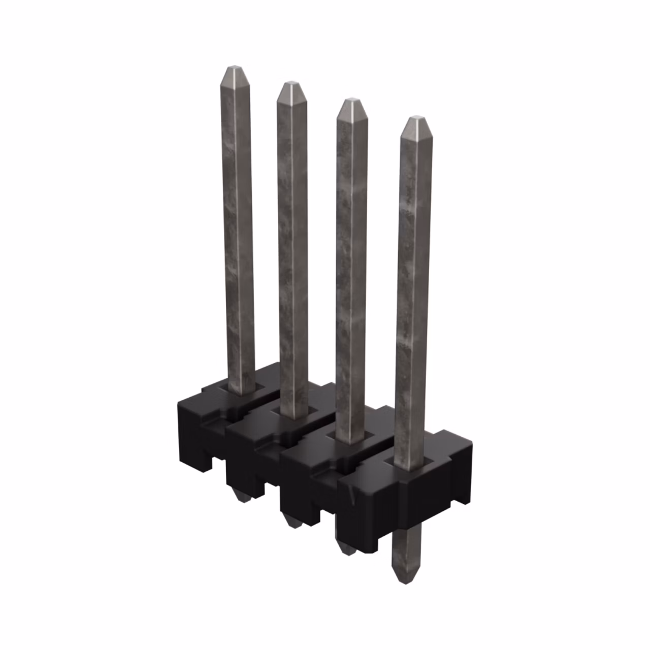KK 396 Breakaway Header, Vertical, 4 Circuits, Matte Tin (Sn) Plating, Pin Length 23.80mm for sale