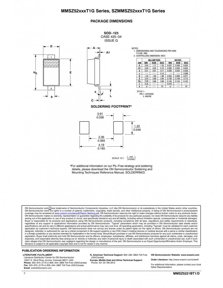 SZMMSZ5227BT1G datasheet page 7