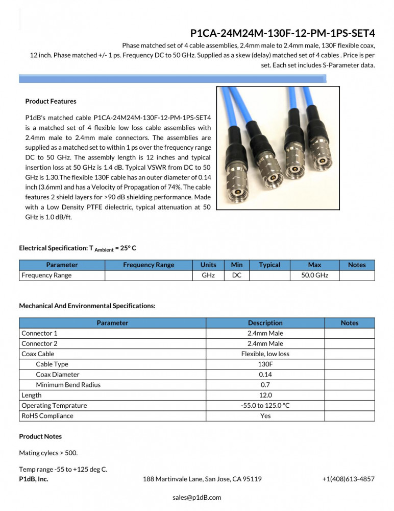 P1CA-24M24M-130F-12-PM-1PS-SET4 technical document page 1