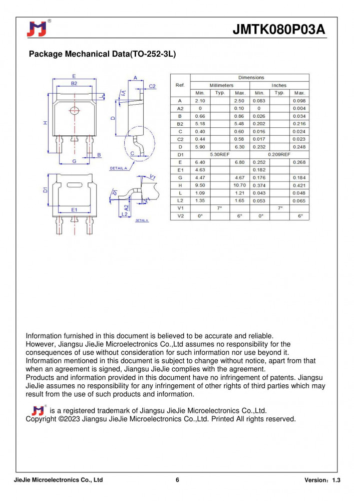 Technical document page 6