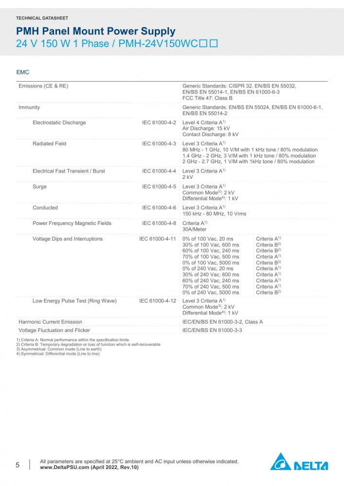 PMH-24V150WCBA datasheet page 5