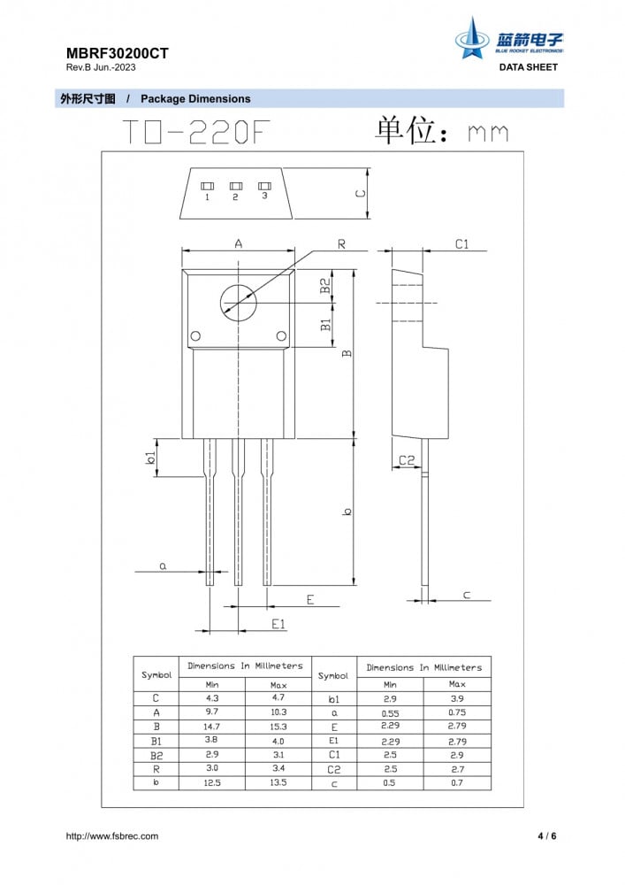 MBRF30200CT datasheet page 4