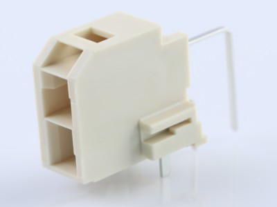 CP-6.5 Header, 6.50mm Pitch, Dual Row, Right-Angle, Polarized, Surface Mount, Tape and Reel Packaging, 2 Circuits, Natural