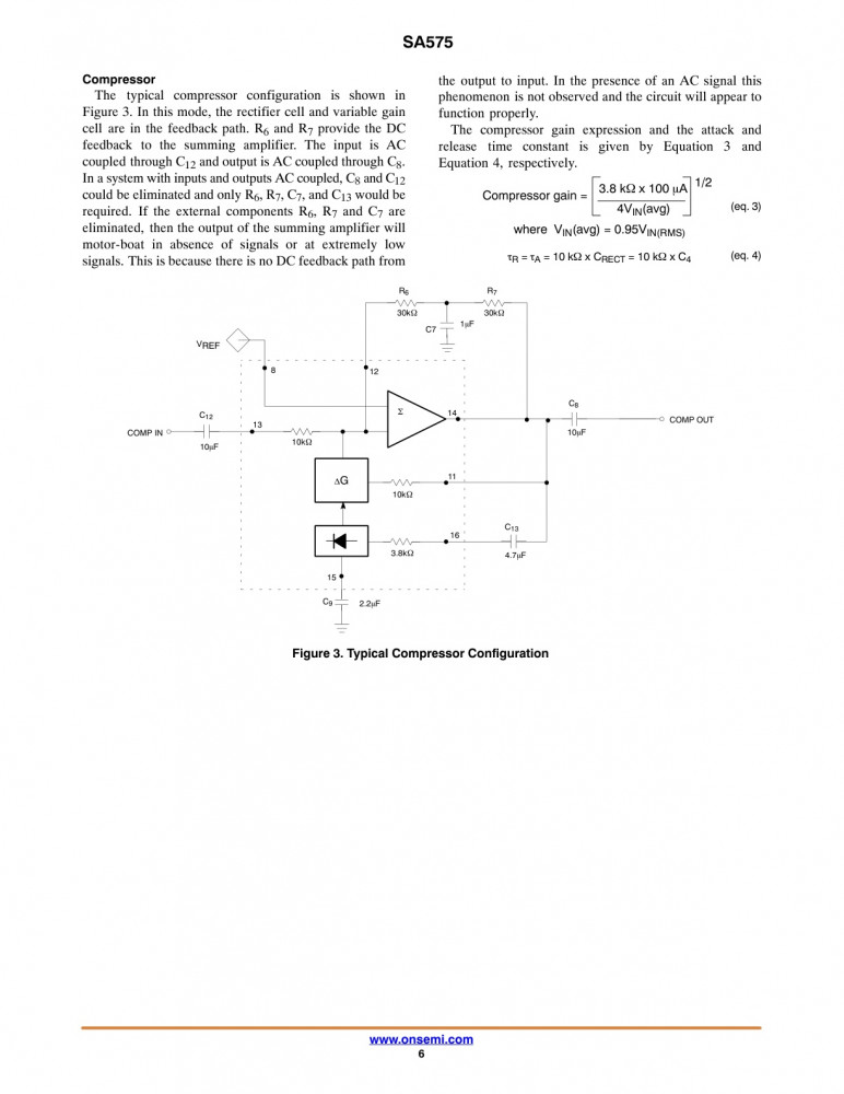 SA575 datasheet page 6