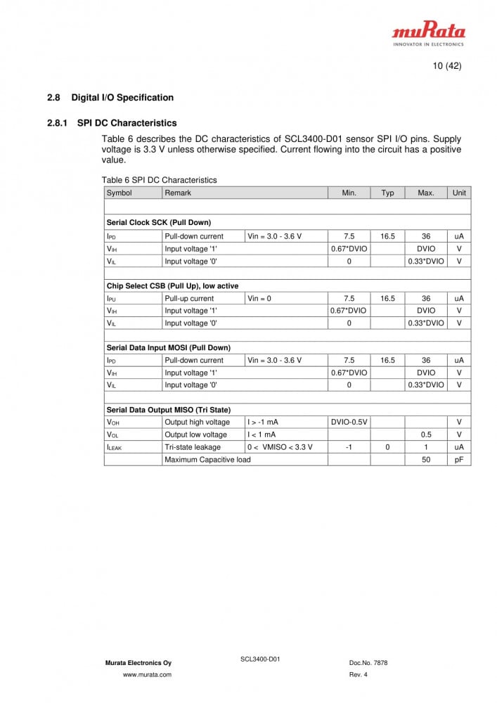 SCL3400-D01-10 datasheet page 10