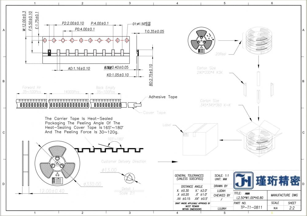 TP-T1-0811 technical document page 2