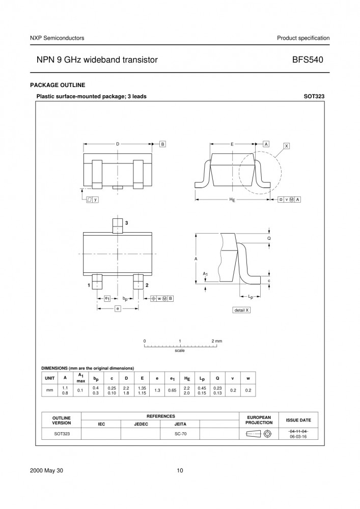BFS540 datasheet page 10